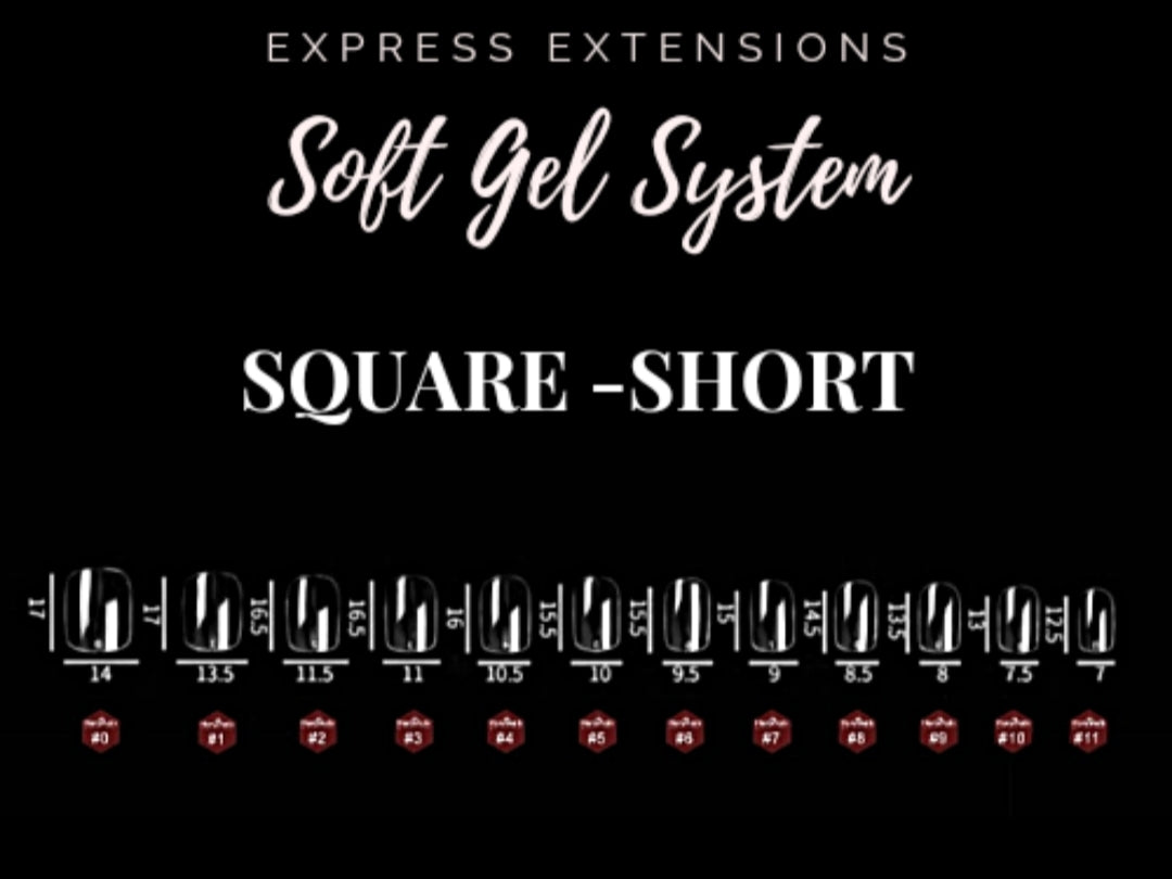 SQUARE Softgel Tips